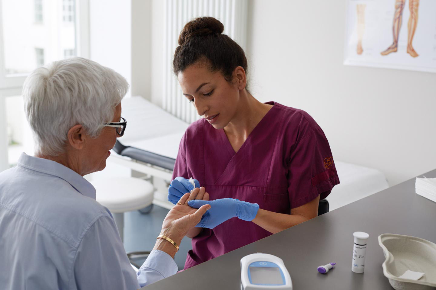 Point of care INR testing