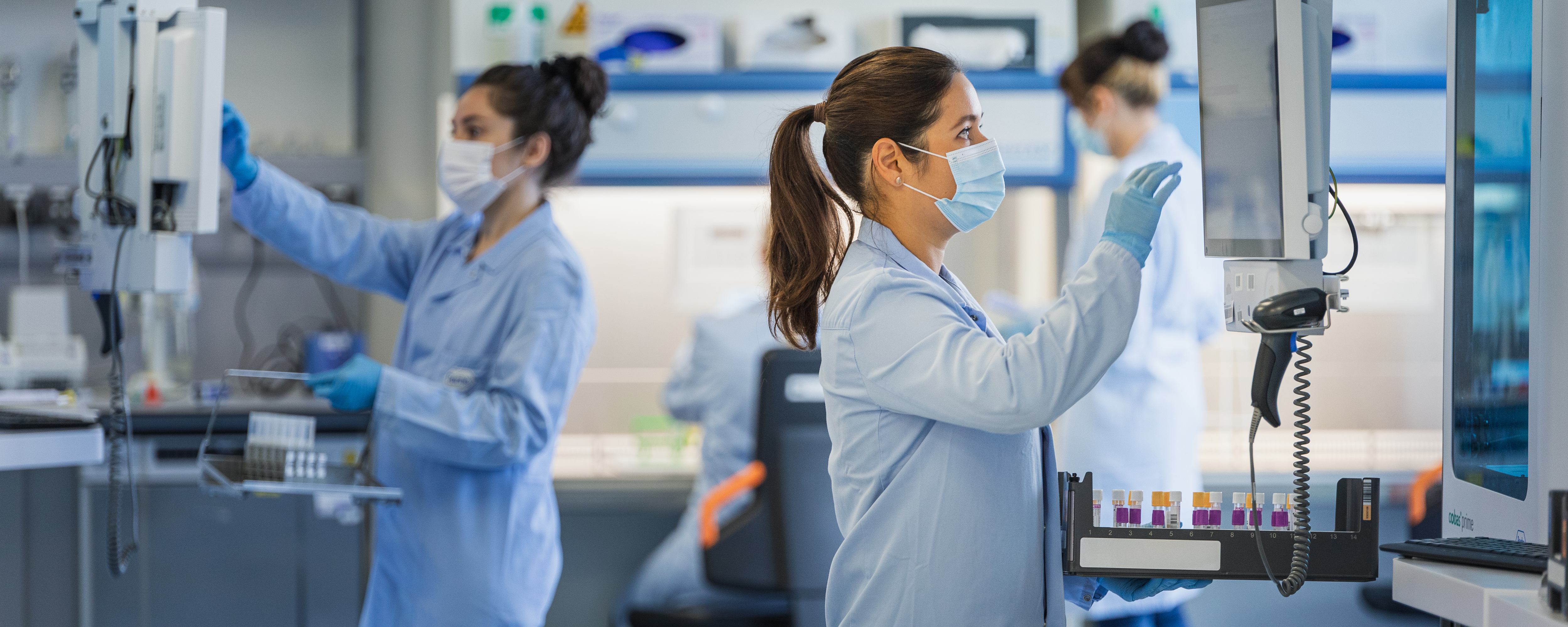 Molecular centralised lab testing