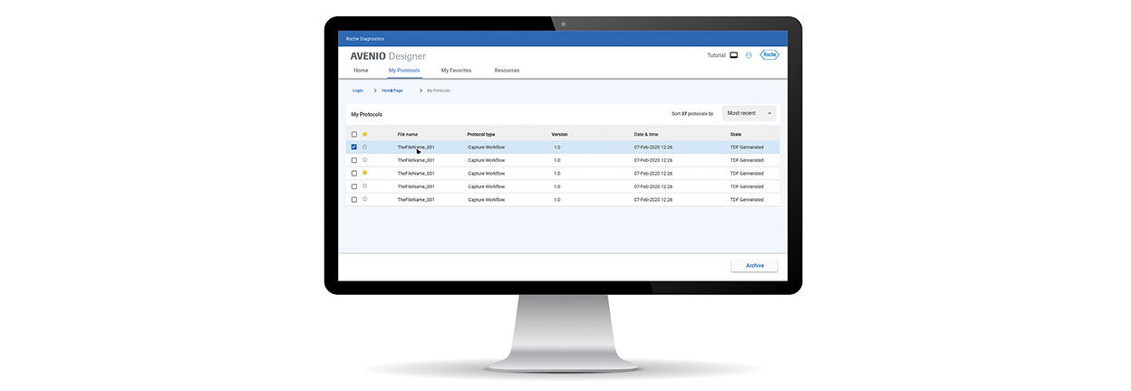 AVENIO Designer Software